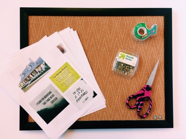 DIY: Vision Board – The Honest Pursuit